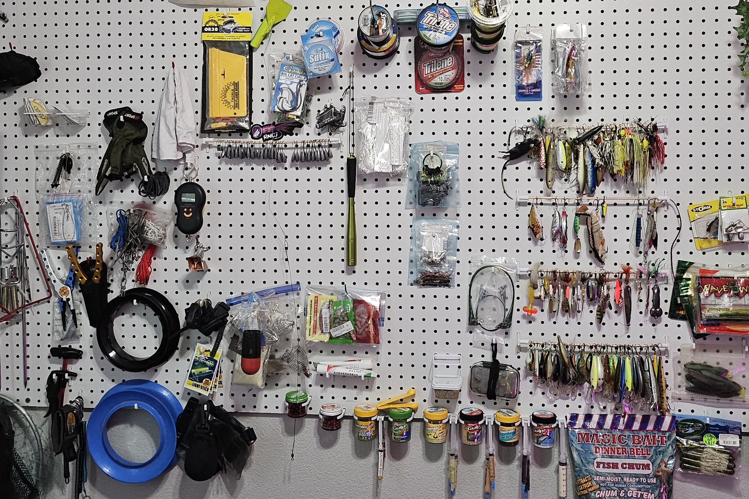 Peg board hangars | Nydus Designs LLC